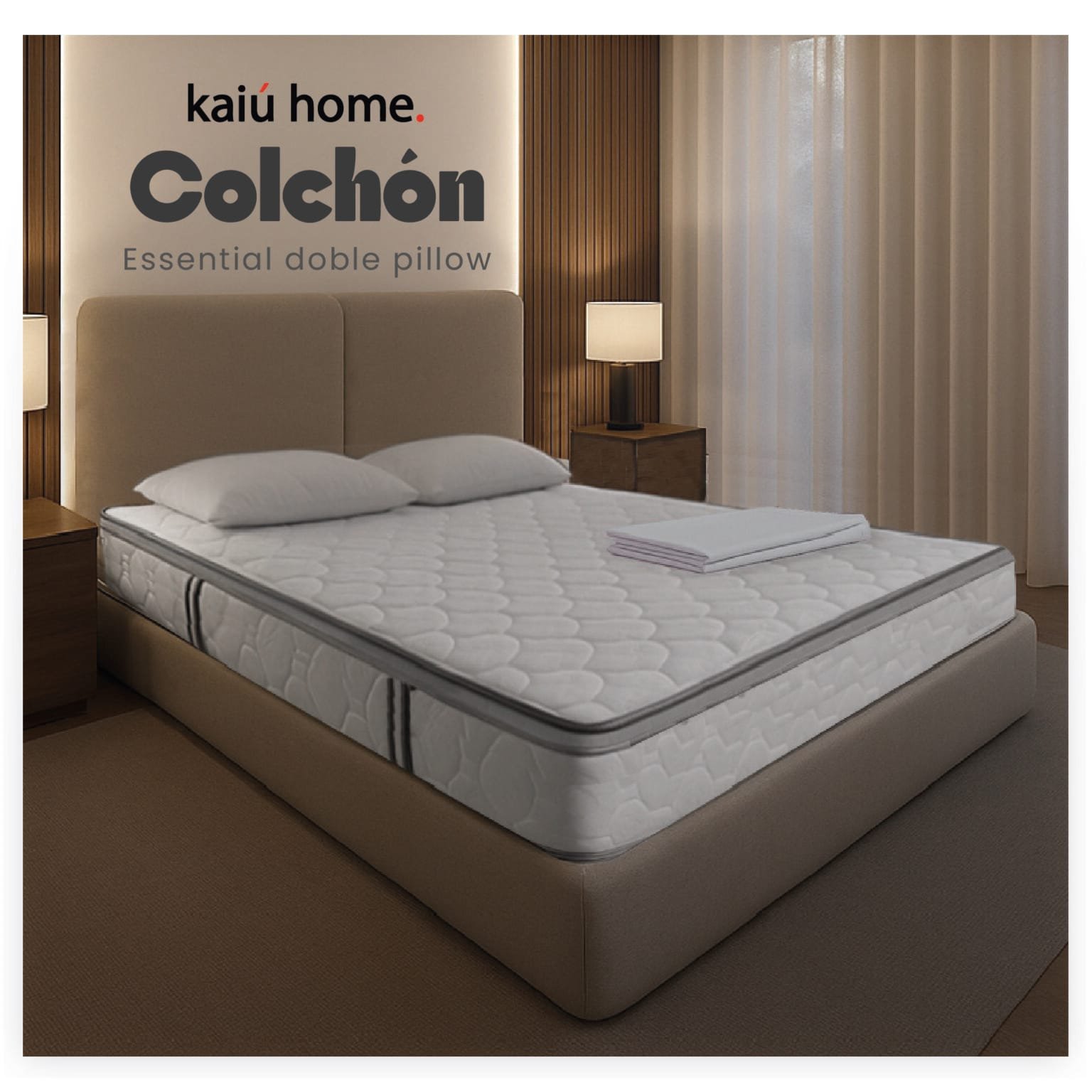 Colchón Essential Doble Pillow | Kaiu Home